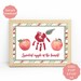 Fall Handprint Craft Printable Apple Handprint Craft Fall - Etsy