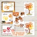 Fall Handprint Craft Bundle Fall Crafts for Kids Fall - Etsy