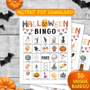 Halloween Game Bundle, Printable Halloween Games, Halloween Activity ...
