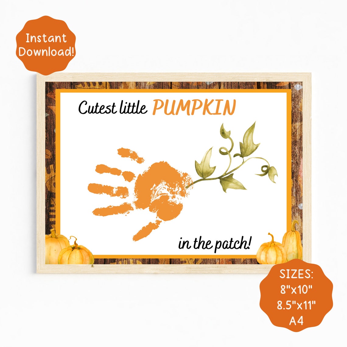 Fall Handprint Craft Bundle Fall Crafts for Kids Fall - Etsy