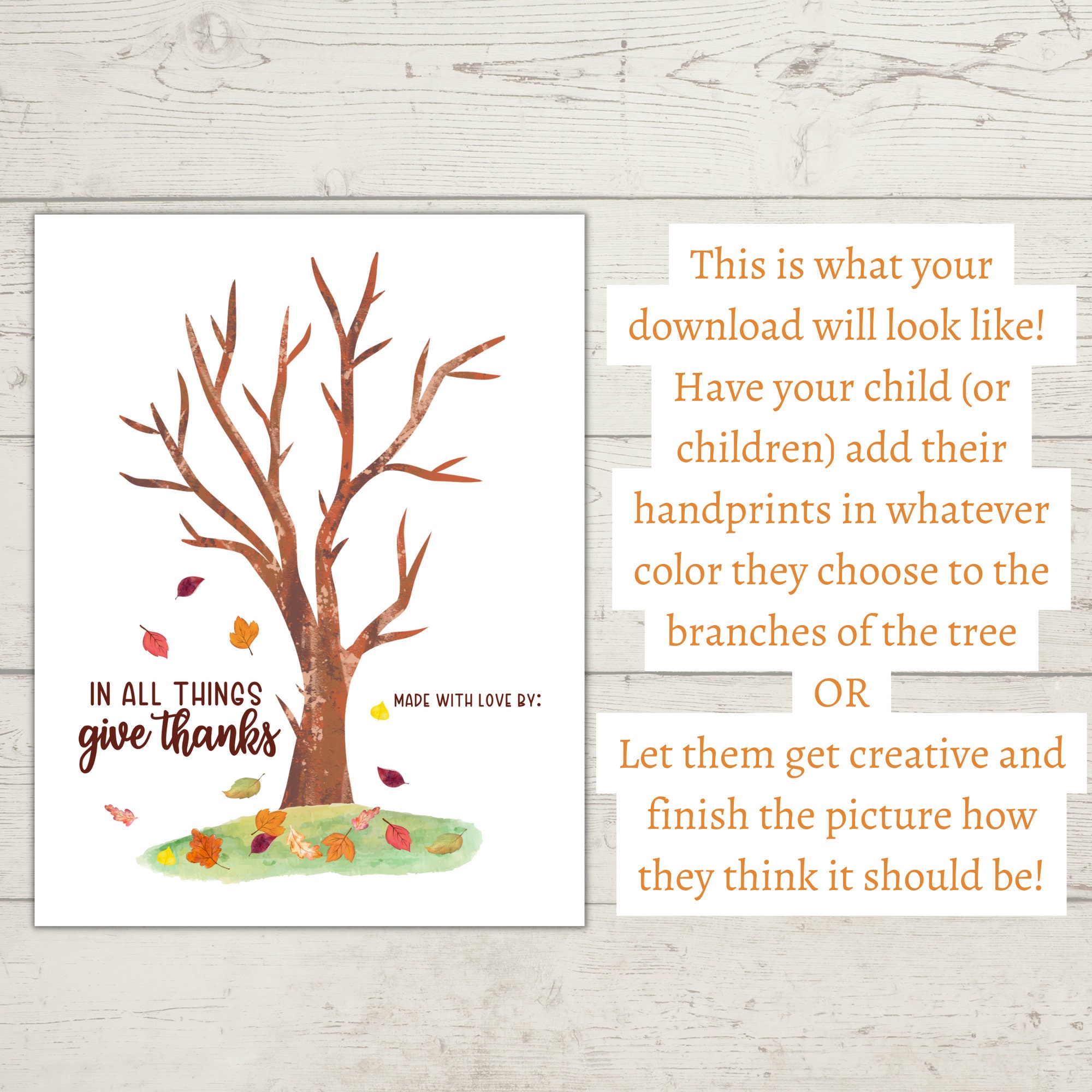 Thanksgiving Handprint Craft, in All Things Give Thanks Craft ...