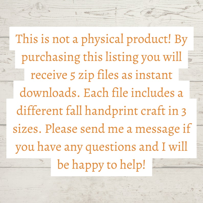 Fall Handprint Craft Bundle Fall Crafts for Kids Fall - Etsy