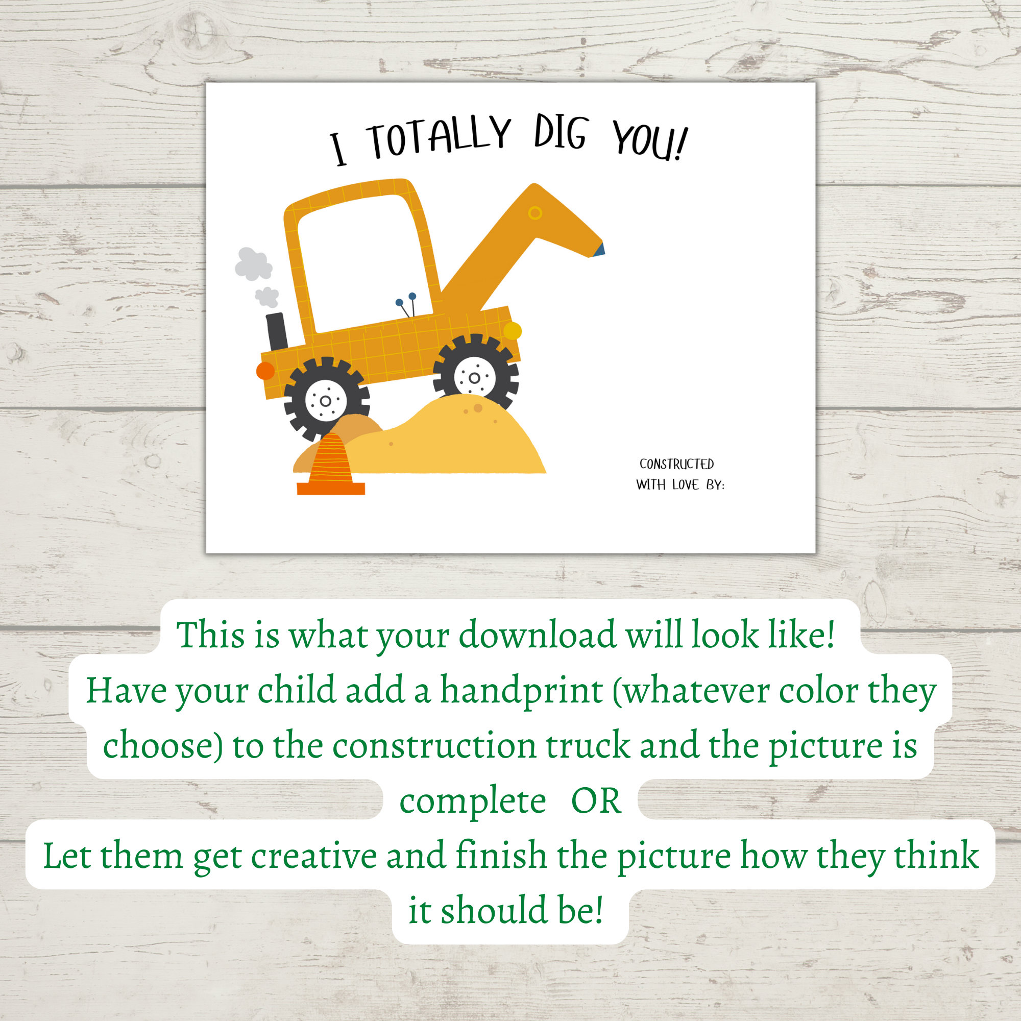 Kids Handprint Art Printable Handprint Crafts for Kids - Etsy