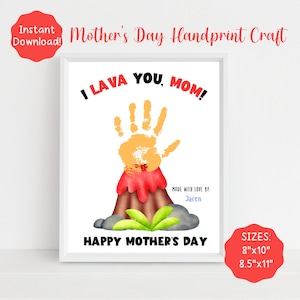 Mother's Day Craft Bundle, Printable Crafts, DIY Mother's Day Cards ...