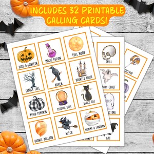 Printable Halloween Bingo, Halloween Bingo PDF, School Halloween Bingo ...