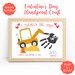 Valentine's Day Handprint Craft Bundle, Valentine's Day Craft Bundle ...
