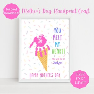 Mother's Day Craft Bundle, Printable Crafts, DIY Mother's Day Cards ...