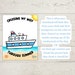 Summer Handprint Craft, Boat Craft for Kids, Baby Handprint Art, Cruise ...