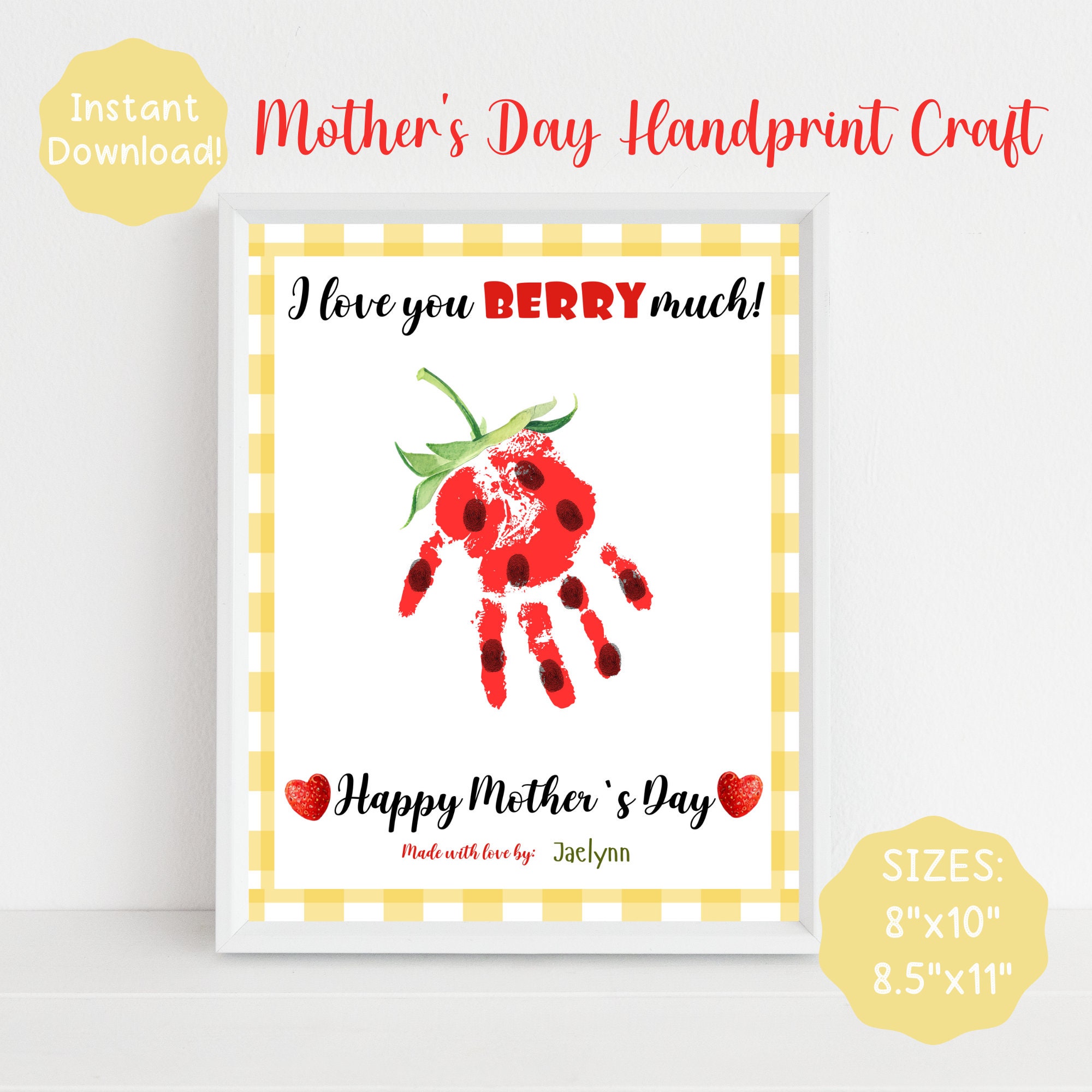 Mother's Day Craft Bundle, Printable Crafts, DIY Mother's Day Cards ...