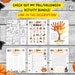 Halloween Word Scramble, Printable Halloween Activity for Kids ...