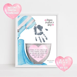 Mother's Day Craft Bundle, Printable Crafts, DIY Mother's Day Cards ...