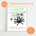 Halloween Handprint Craft, Spider Handprint Craft, Handprint Craft for ...