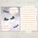 Halloween Footprint Craft Printable, Bat Footprint Craft for Halloween ...