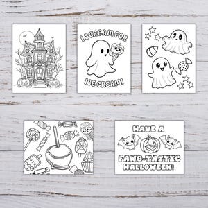 Printable Halloween Coloring Pages, Halloween Activity for Kids ...