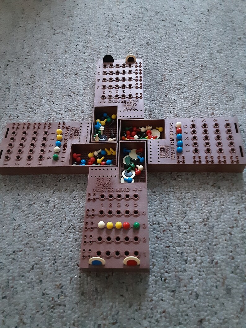 Super Rare Vintage Mastermind 44 Game by Parker. Never Seen a Other ...