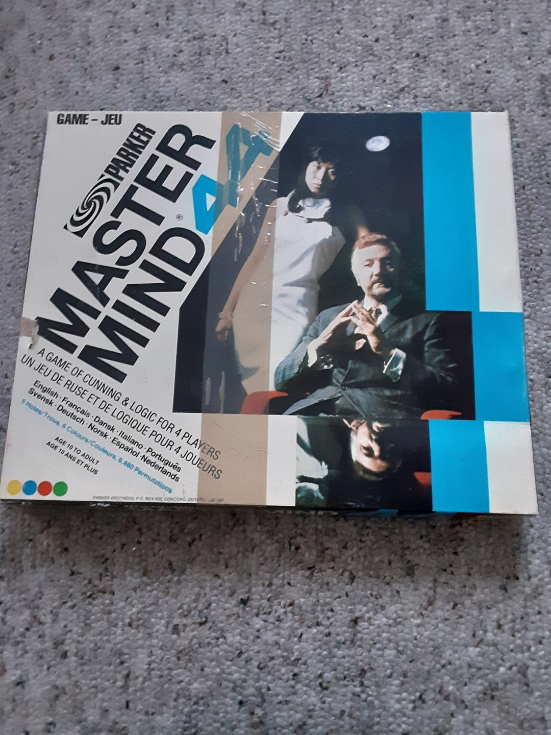 Super Rare Vintage Mastermind 44 Game by Parker. Never Seen a Other ...