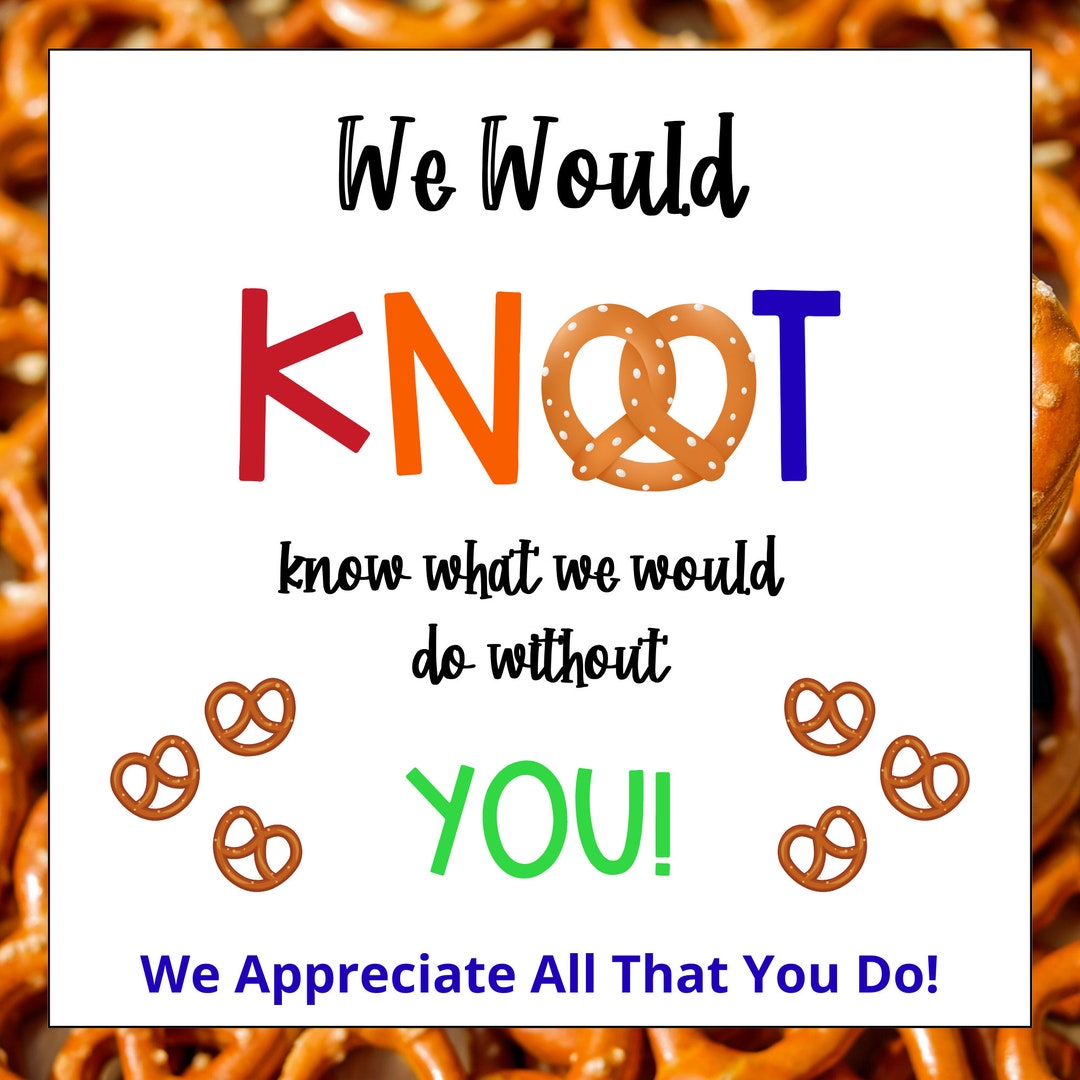 We Would Knot Know What to Do Without You - Etsy
