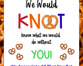 We Would Knot Know What We Would Do Without You - Etsy