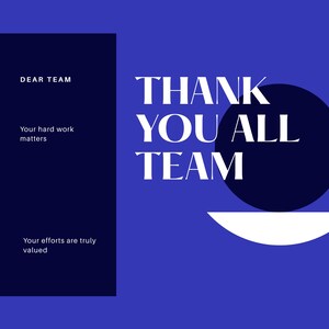 Printable Team Thank You Postcard - Instant Download - Etsy