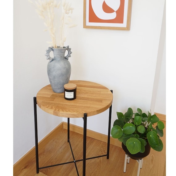 Ikea Gladom Oak Wooden Top Solid Wood Top for Gladom Tray Table Etsy