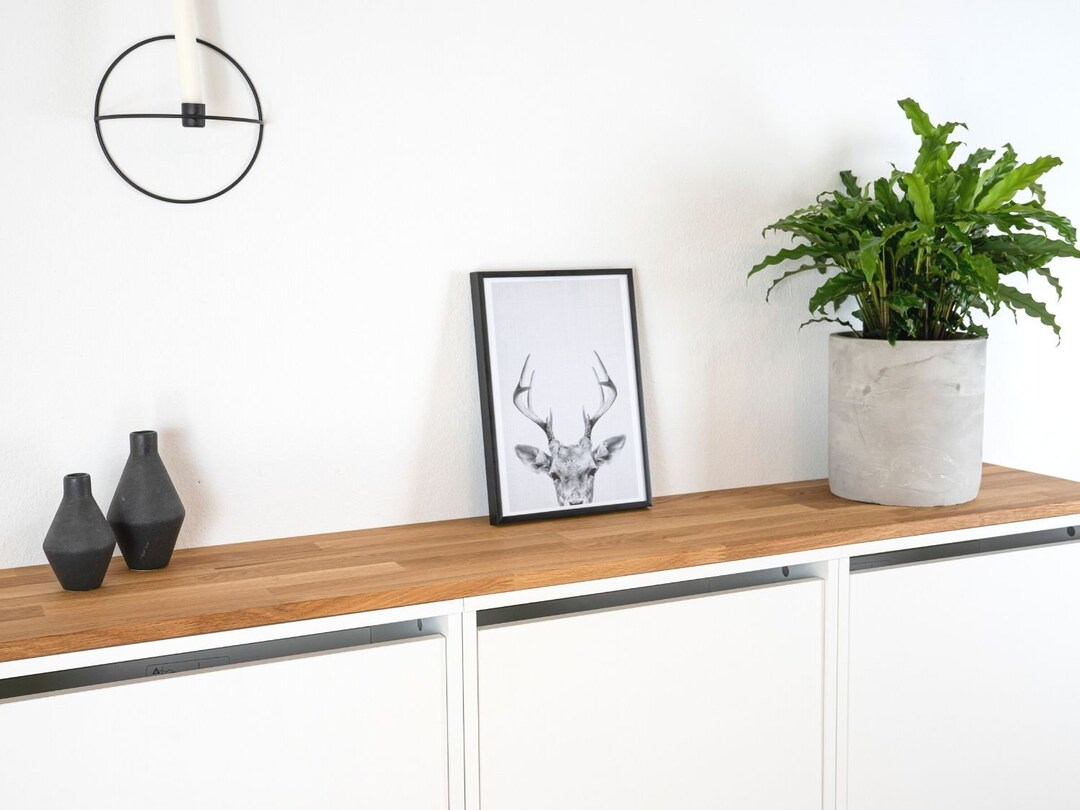 Ikea Bissa Wooden Panel Made of Oak Wood Top Panel Made of - Etsy