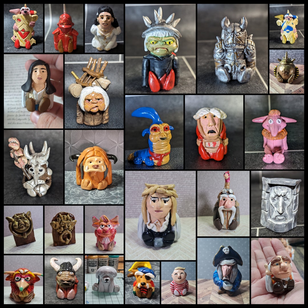 Labyrinth Desk Buddy Master Set All 27 Figure Collection, Desk Decor ...
