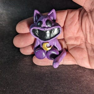 Poppys Playtime Chapter 3 Catnap Desk Buddy Mini Clay Figurine - Etsy