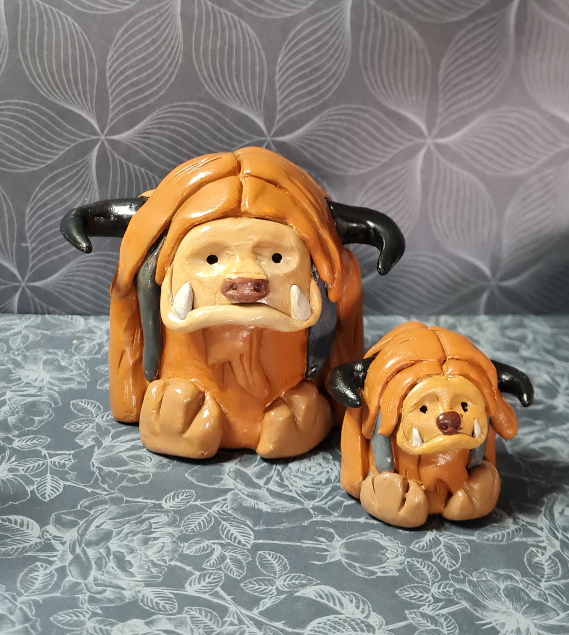 Handmade Ludo Desk Pet: Polymer Clay Labyrinth Movie Figurine - Etsy