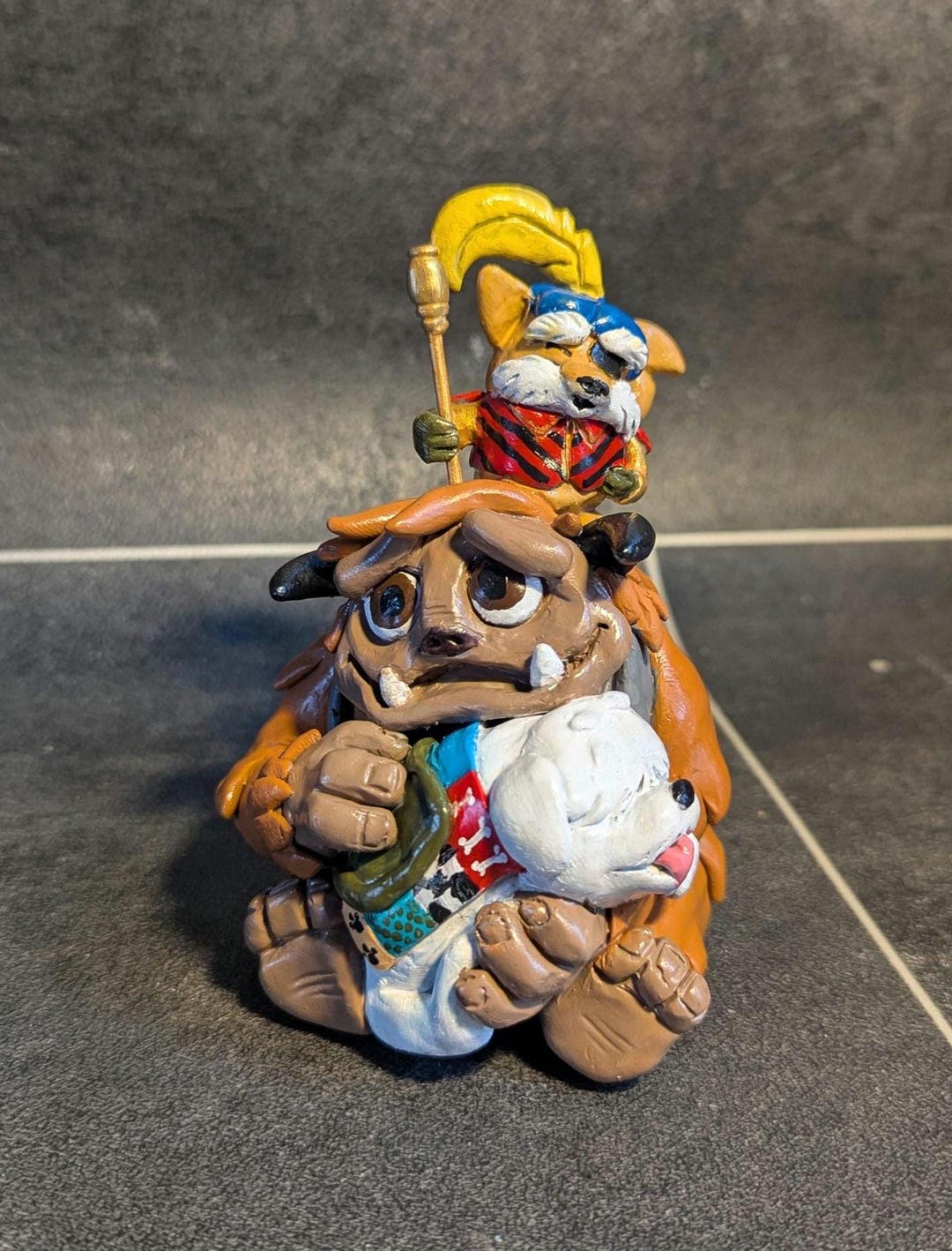 Labyrinth Model Ludo Friends Clay Figure Polymer Clay 80s Movie Bowie ...