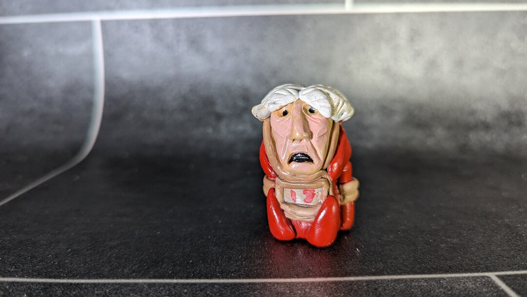 Labyrinth Brick Keeper Handmade Polymer Clay Sculpture, Small Figurine ...