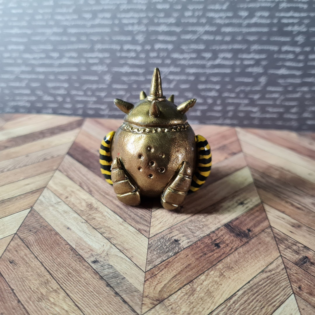 Labyrinth, Cannonball Goblin, Polymer Clay Sculpture, Small Figurine ...