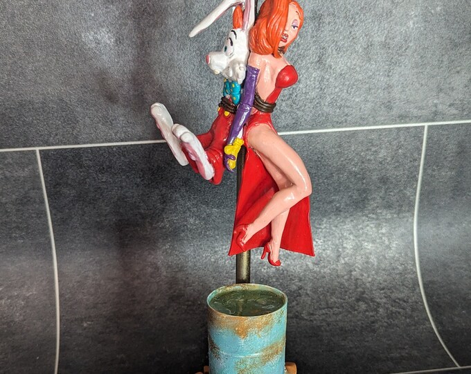 Who Framed Roger Rabbit Statue Jessica Rabbit Clay Model Fan of Movies ...