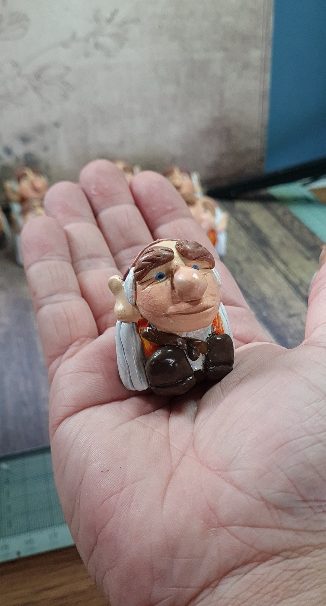 Labyrinth, Hoggle, Handmade, Polymer Clay Sculpture, Small Figurine ...