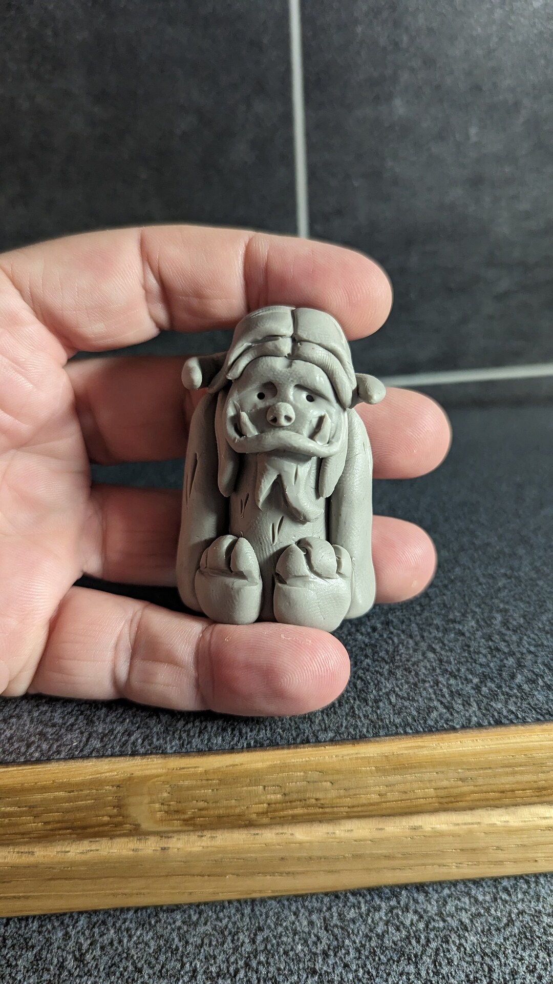 Labyrinth, Paint Your Own Ludo, Polymer Clay Sculpture, Small Figurine ...