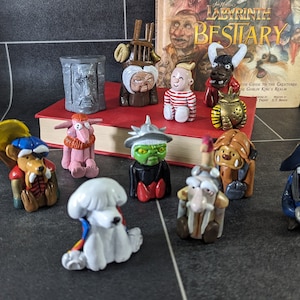 Labyrinth Desk Buddy Master Set All 27 Figure Collection, Desk Decor ...
