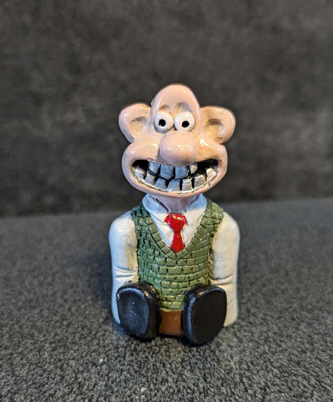 Wallace and Gromit Desk Buddy TV Show Nostalgia Clay Model Figure - Etsy