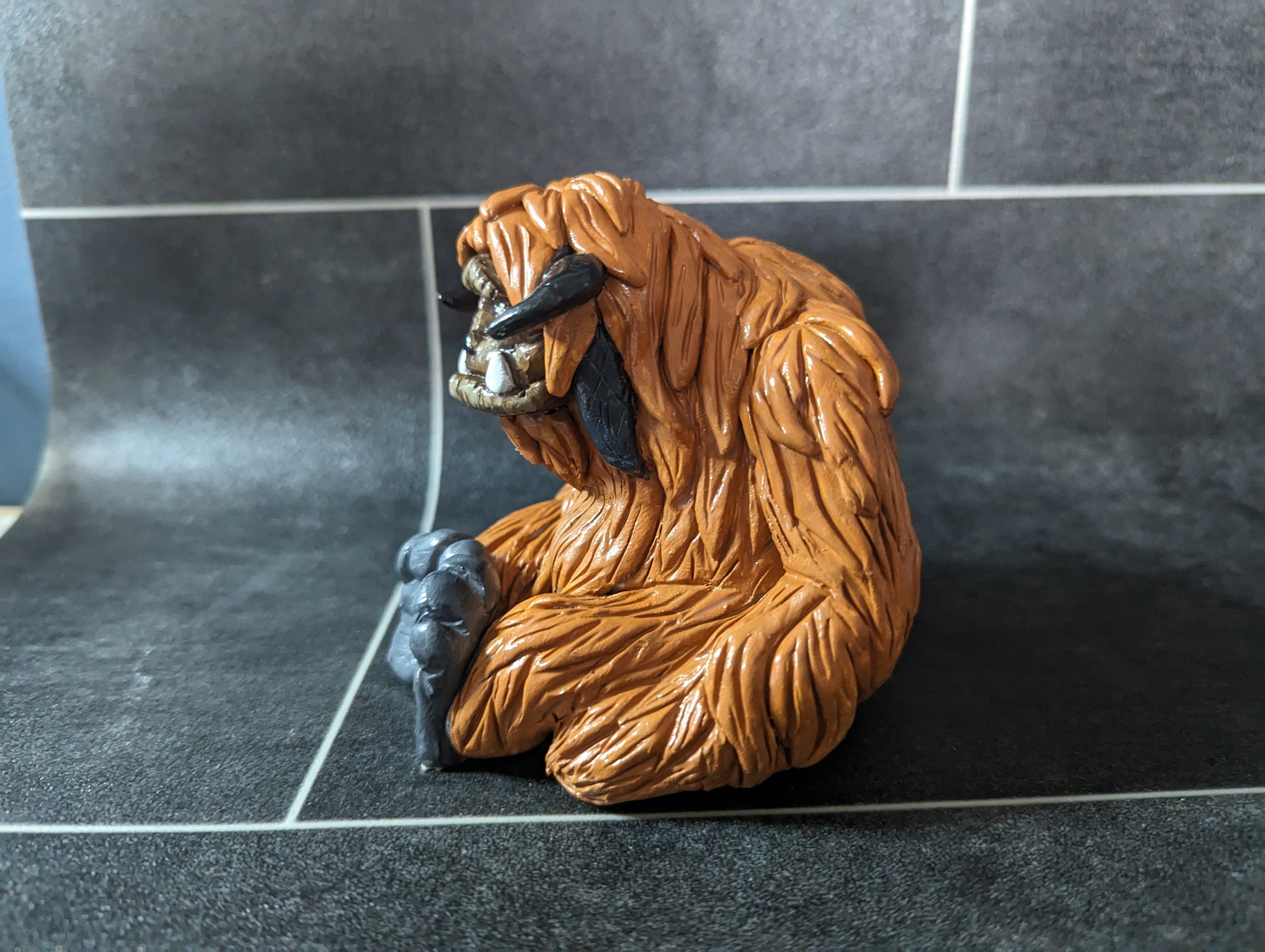 Labyrinth Ludo Clay Model Shelf Decor Polymer Clay Figurine 80s Movie ...