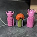 The Muppets Desk Buddies Clay Figures Mah Na 3 Pack Handmade Polymer ...