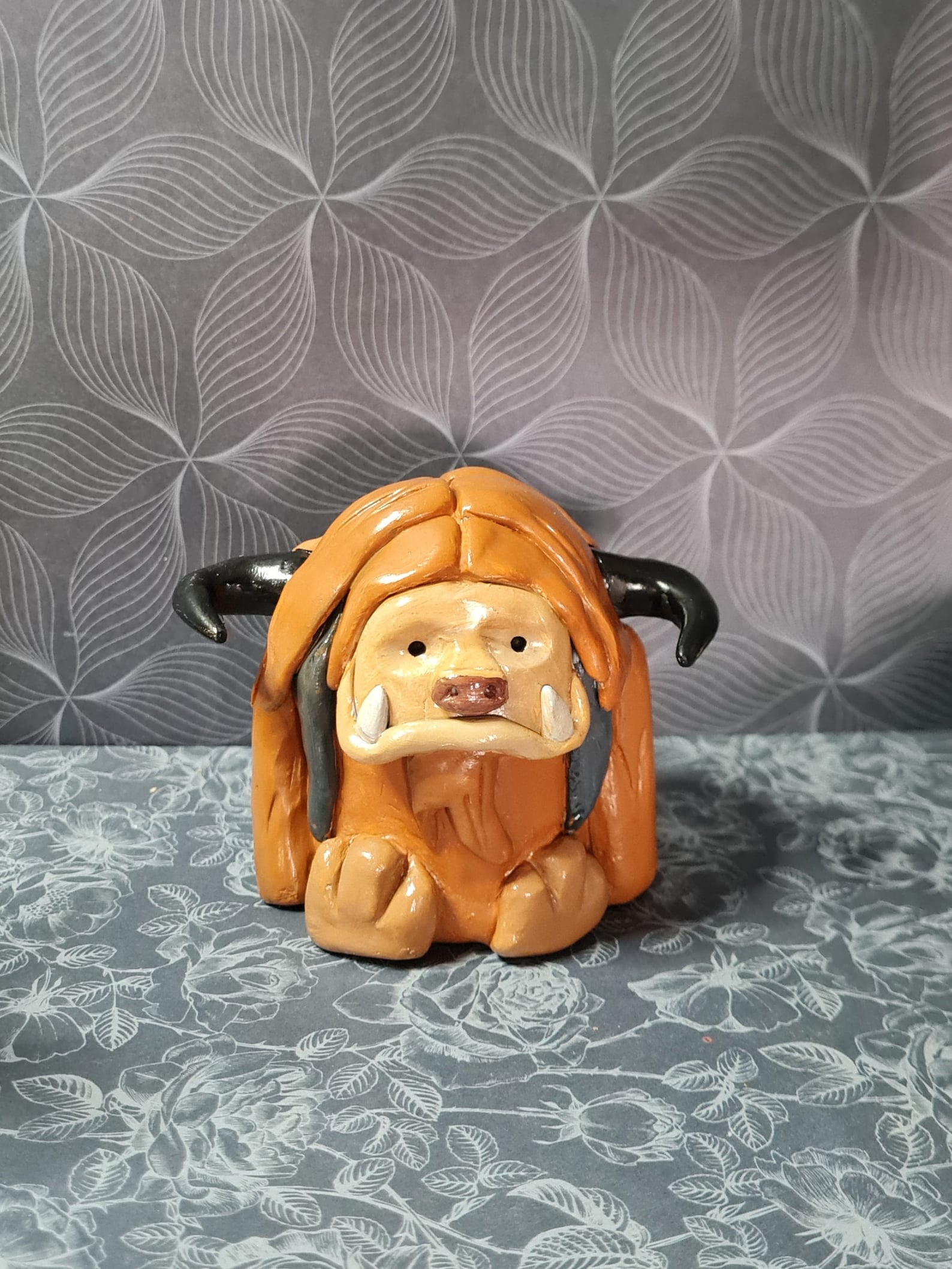 Handmade Ludo Desk Pet: Polymer Clay Labyrinth Movie Figurine - Etsy