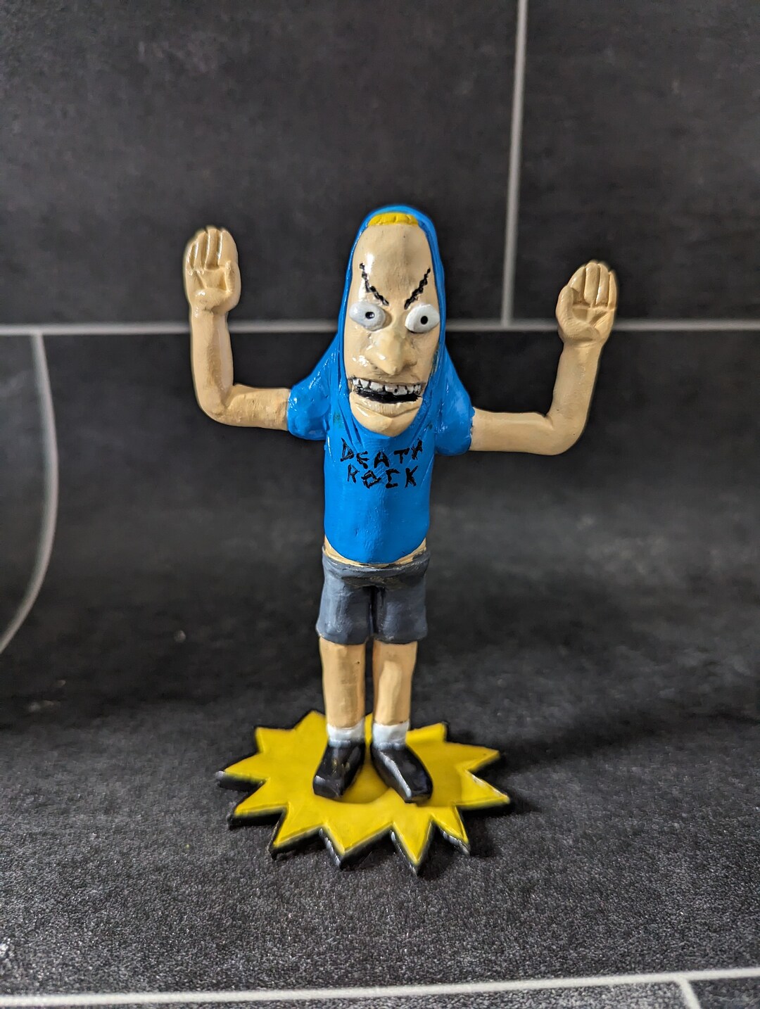 Beavis and Butthead the Great Cornholio Desk Decor, Handmade Polymer ...