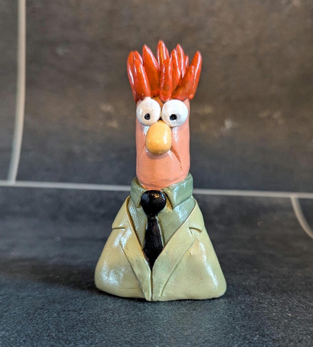 Muppets Beaker Desk Buddy Clay Model Shelf Desk Decor Nostalgia - Etsy