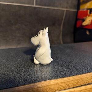 Adorable Moomin Desk Figure Polymer Clay Shelf Decor Desk Buddy ...