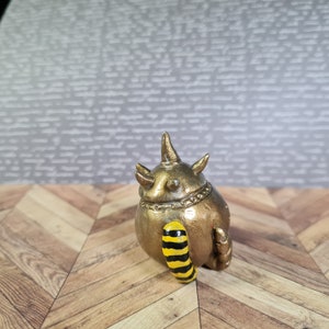 Labyrinth, Cannonball Goblin, Polymer Clay Sculpture, Small Figurine ...