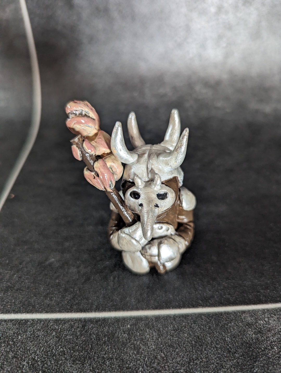 Labyrinth, Goblin and Nipper Stick, Bowie, Handmade, Cute Polymer Clay ...