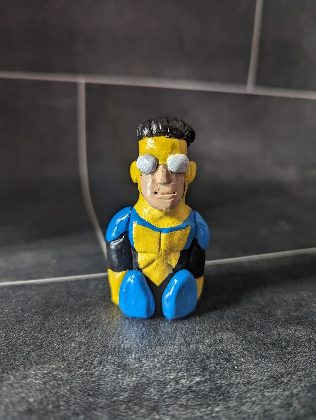 Invincible Mark Handmade, Cute Model, Small Figurine, Clay Sculpture ...