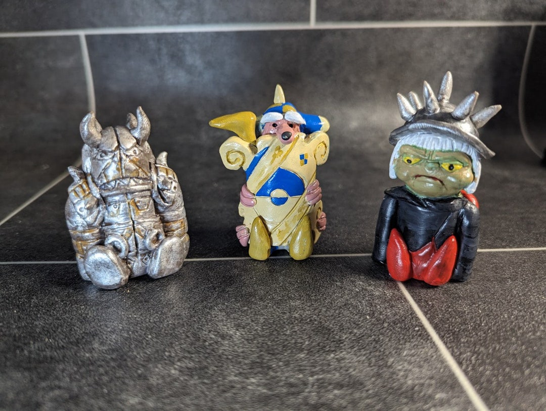 Labyrinth 3 Pack, Shield Guard, Goblin, Humongous, Polymer Clay ...