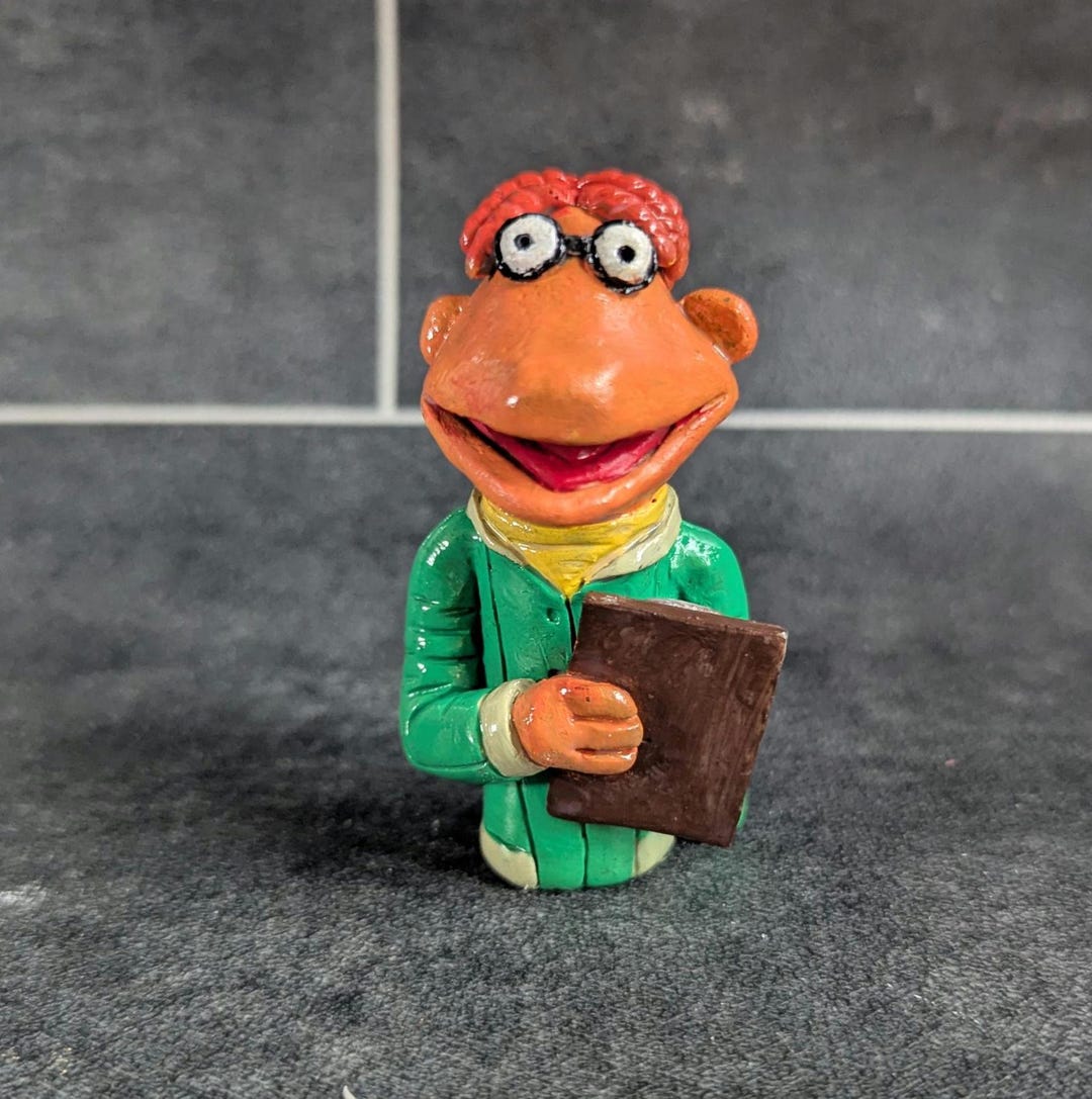 Muppets Scooter Desk Buddy Clay Model Shelf Desk Decor Nostalgia ...