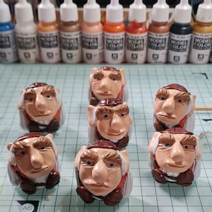 Labyrinth 3 Pack Ludo Hoggle Sir Didymus, Polymer Clay Sculpture, Small ...