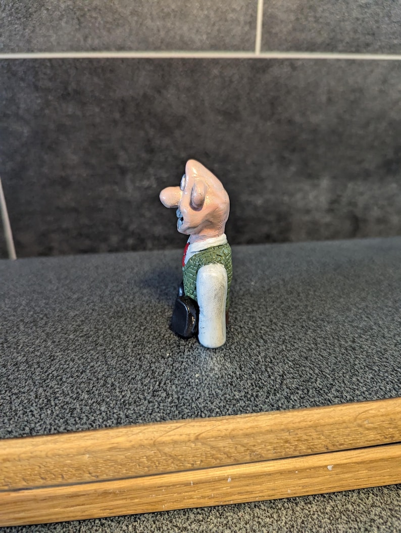 Wallace and Gromit Desk Buddy TV Show Nostalgia Clay Model Figure - Etsy