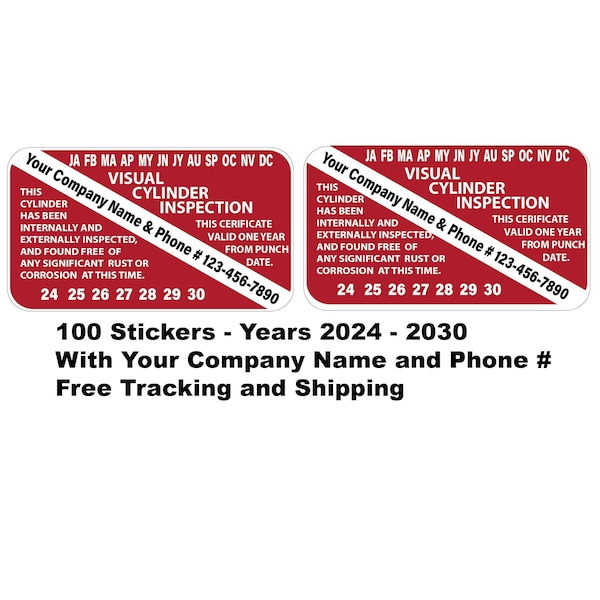 Inspection Sticker - Etsy